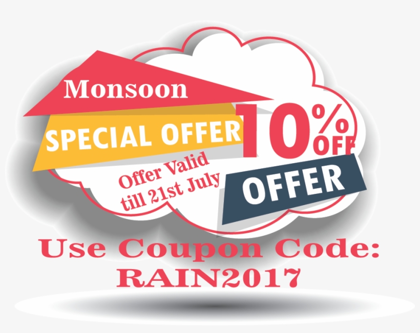 Monsoon Offer - Illustration - Free Transparent PNG Download - PNGkey