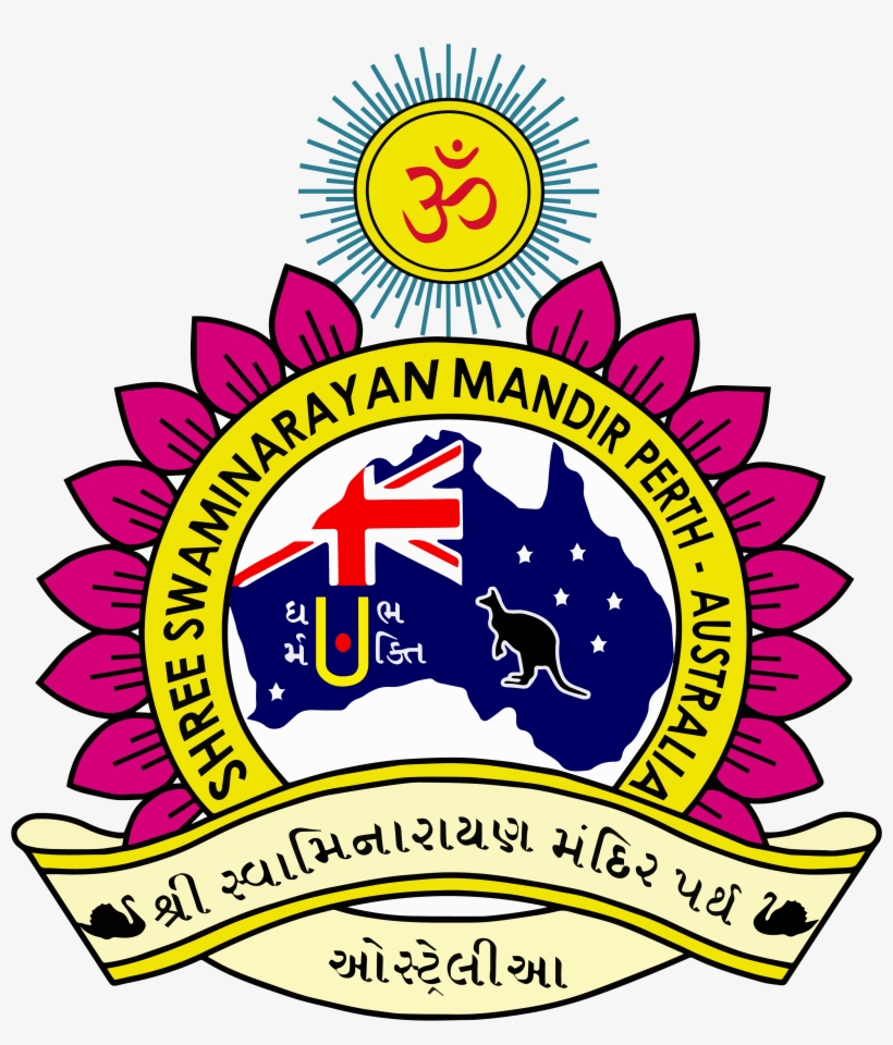 Temple Logo Col Vector - Shri Swaminarayan Mandir, Bhuj - Free ...