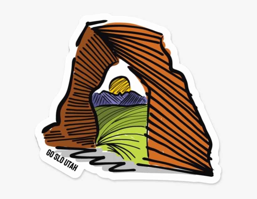 Utah // Arch Views Sticker - Free Transparent PNG Download - PNGkey