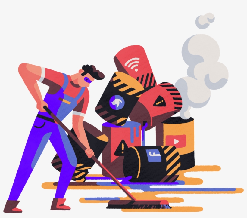 Interviews With 15 Content Moderators From Youtube, - Illustration ...