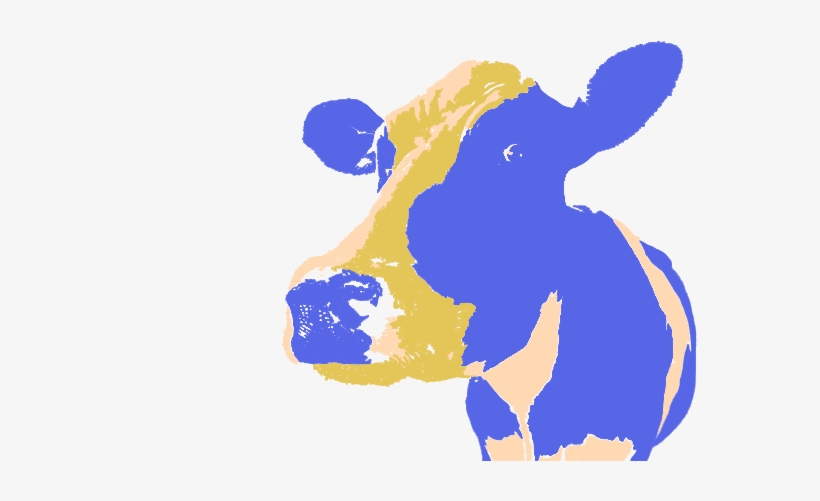 Happy Cow Outline - Free Transparent PNG Download - PNGkey