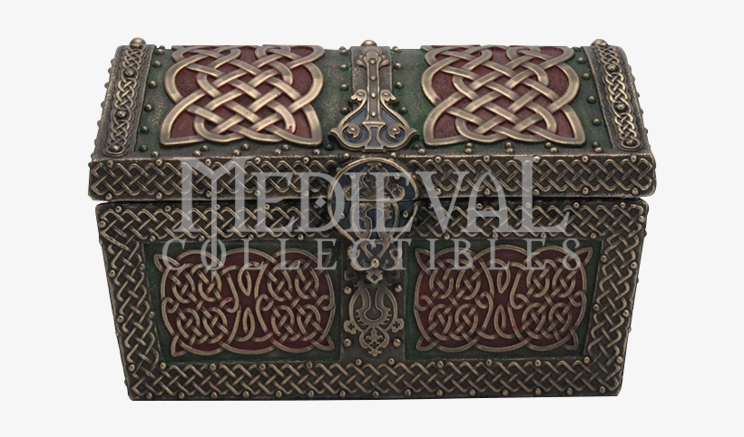 Celtic Treasure Chest Box - Chest - Free Transparent PNG Download - PNGkey