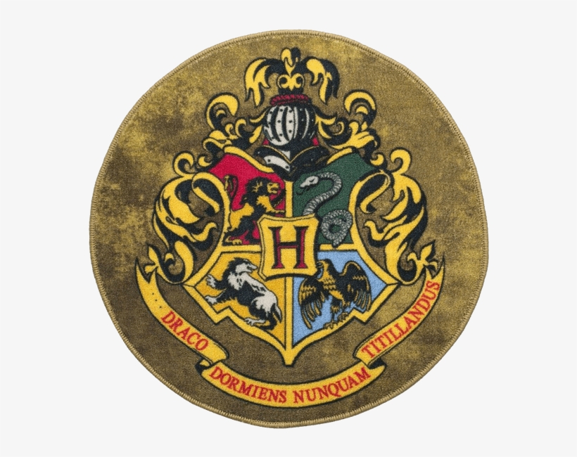 Hogwarts Crest Circular Doormat - Harry Potter Hogwarts Crest Doormat ...
