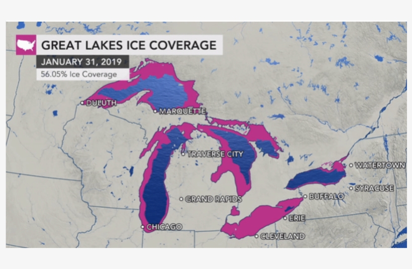 Rapid Freezing Of Great Lakes During Record Cold Snap - Forks Of The ...