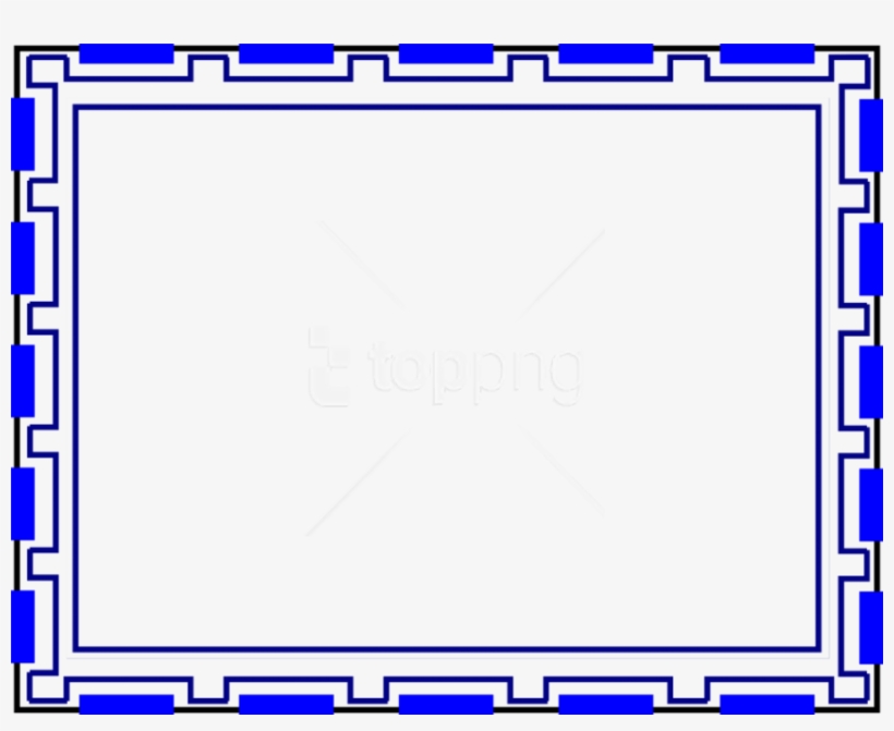 Free Png Blue Border Frame Png - Blue Borders And Frames - Free ...