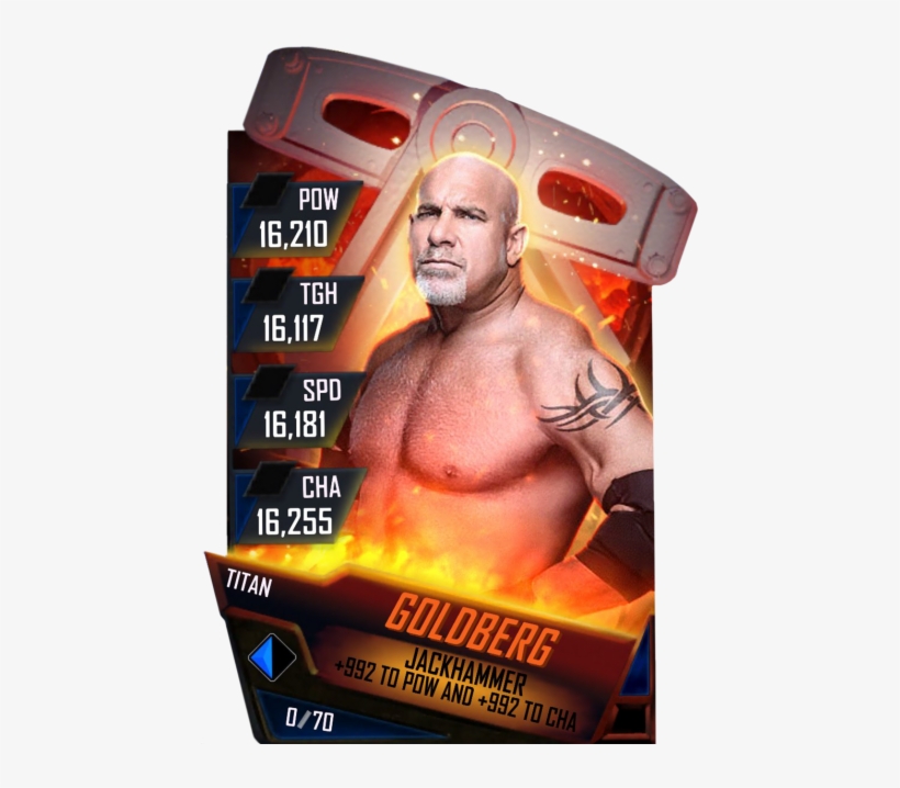 Goldberg S4 18 Titan Ringdom - Barechested - Free Transparent PNG ...
