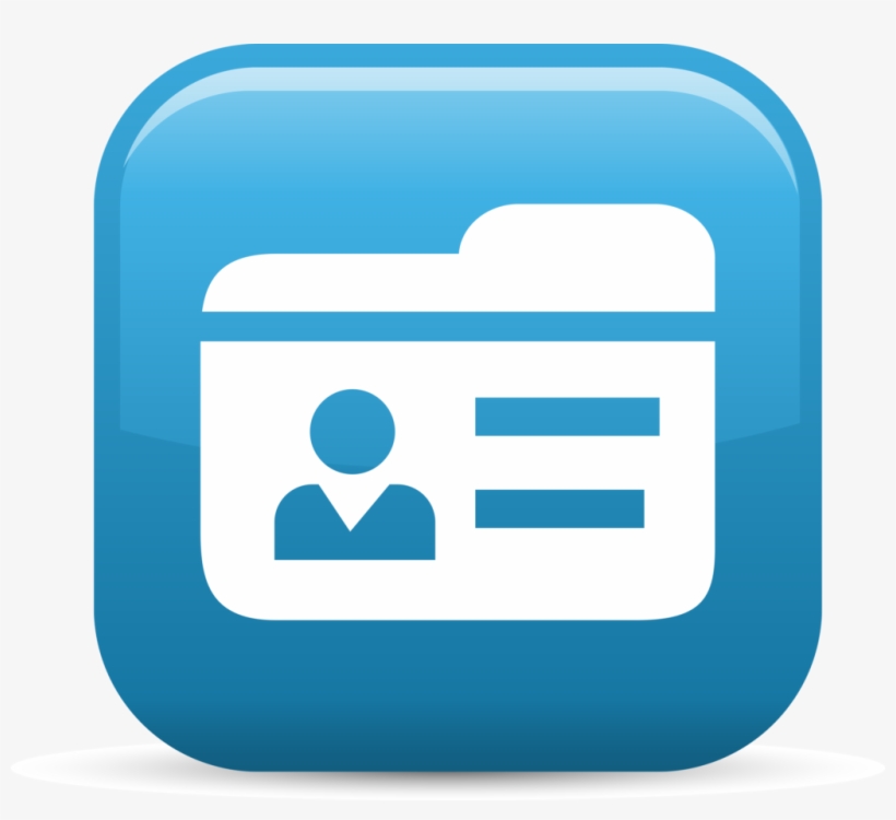 Contacts Elements Glossy Icon Mjig528d L - Free Transparent PNG ...