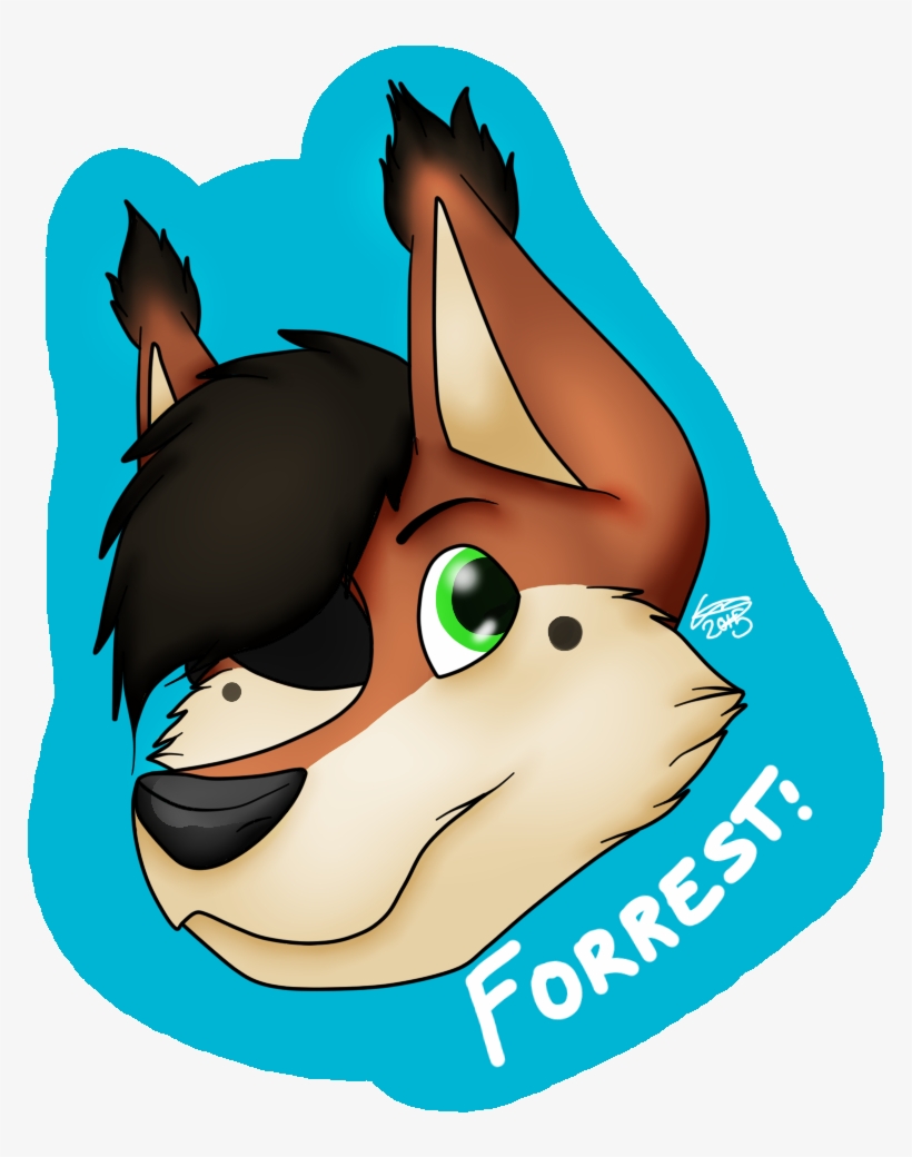 Forrest Badge - Cartoon - Free Transparent PNG Download - PNGkey