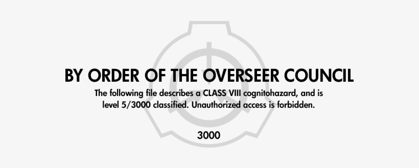 Warning - Scp 3000 - Free Transparent PNG Download - PNGkey