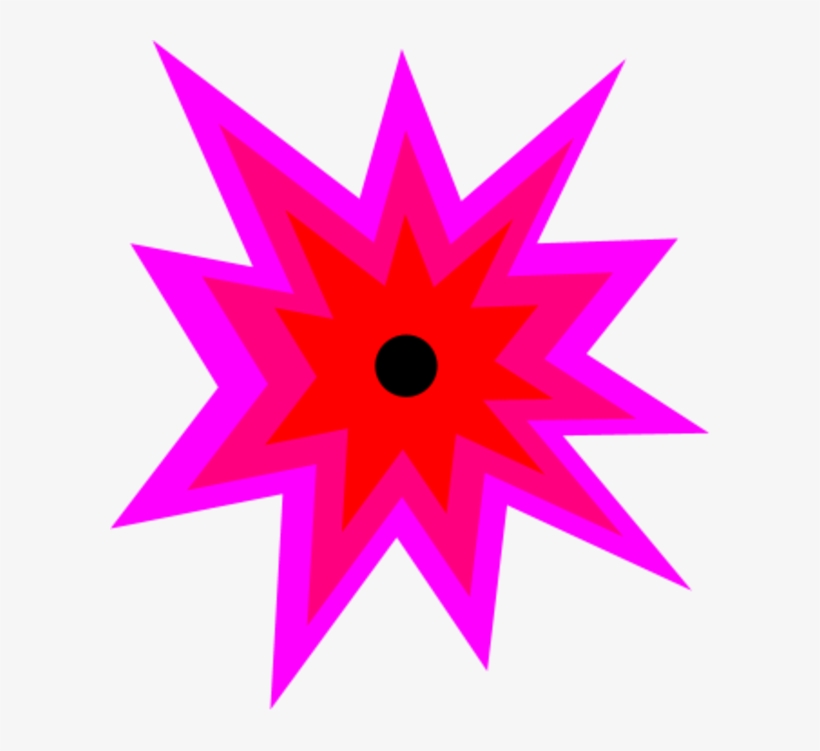 Explosion Cartoon Vector Clip Art - Explosion Cartoon Purple - Free ...