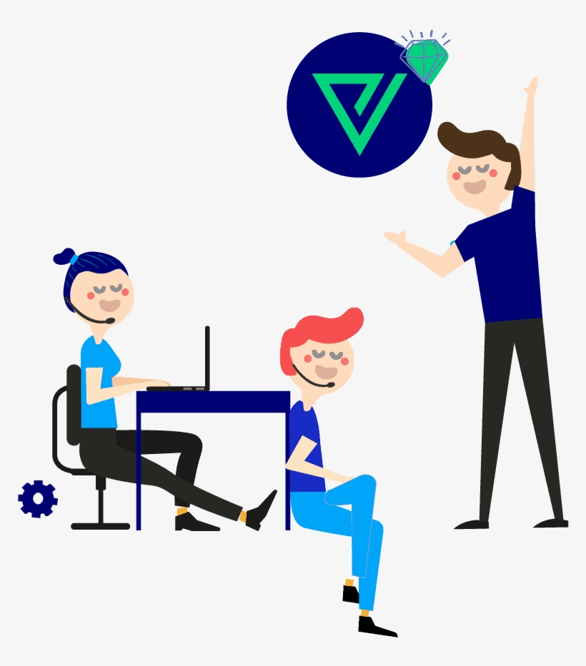 Customer Service Quality Assurance Software - Cartoon - Free ...