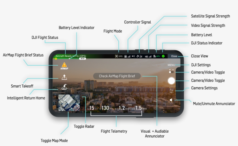 The Aircraft Position & Direction Icon Indicates Real - Switch Sdk ...