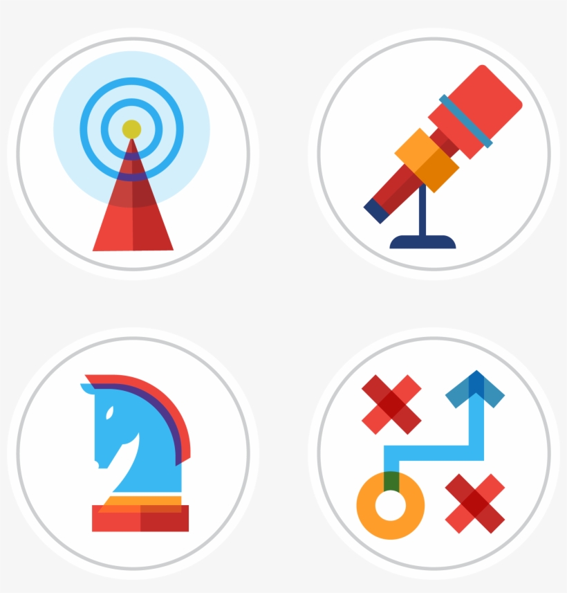 Custom Icons Match The Transparent Illustration Style - Circle - Free ...