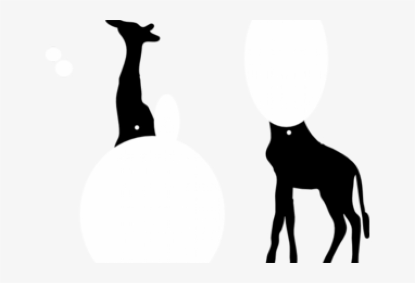 Shadows Clipart Giraffe - Giraffe Silhouette - Free Transparent PNG ...