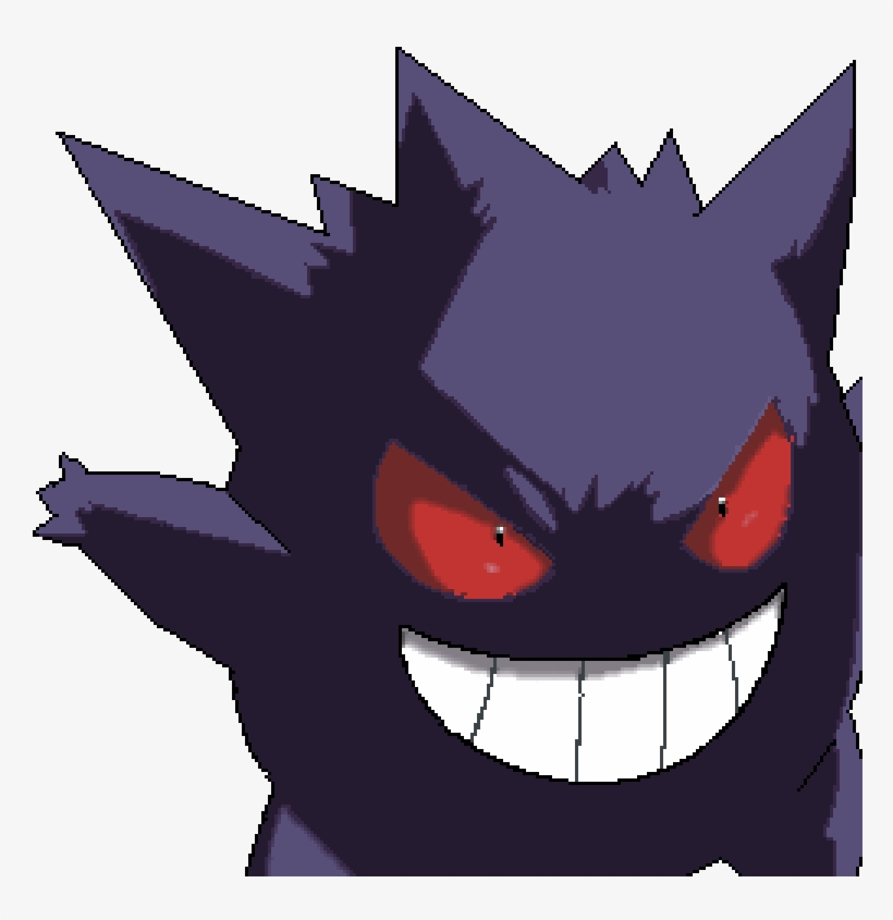 [cc] First Time Doing Any Pixel Art, Thought It Was - Gengar - Free ...
