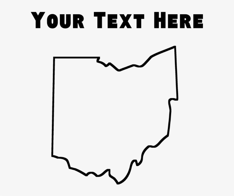 Ohio Outline Png - Line Art - Free Transparent PNG Download - PNGkey