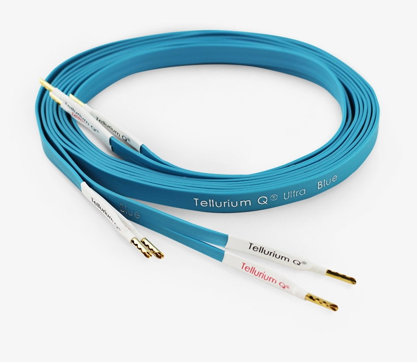 Blue Speaker Cable - Tellurium Cable - Free Transparent PNG Download ...
