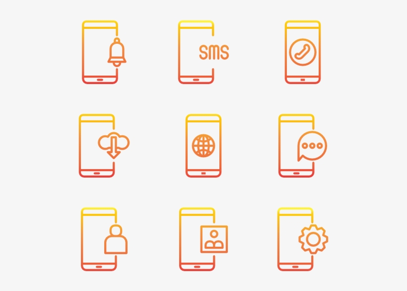 Mobile - Icon - Free Transparent PNG Download - PNGkey