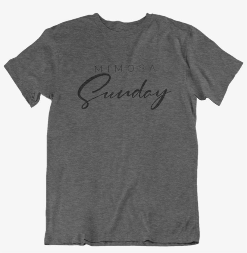 Mimosa Sunday T-shirt - Free Transparent PNG Download - PNGkey