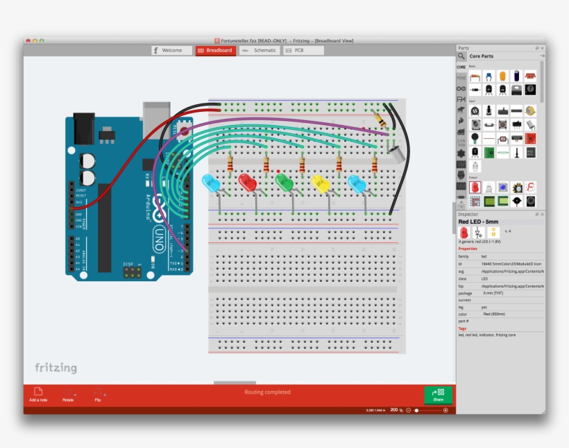 Breadboard To Pcb - Fritzing Software - Free Transparent PNG Download ...