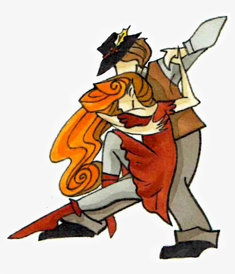 Drawn Dancers - Cartoon - Free Transparent PNG Download - PNGkey