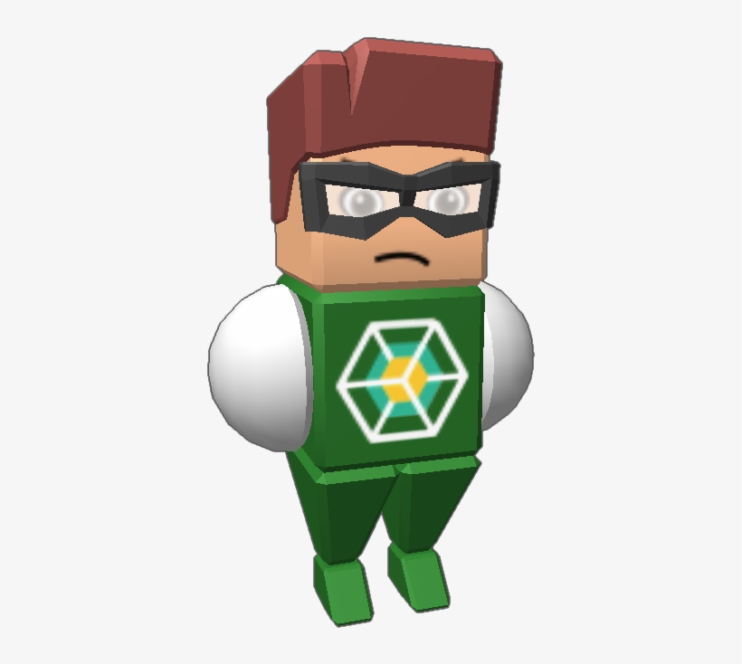The Mingler Version Of Green Lantern - Cartoon - Free Transparent PNG ...