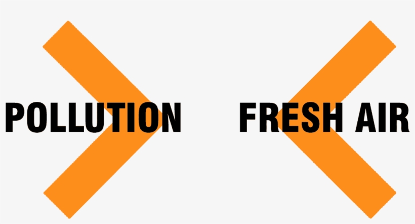 Pollution Down, Fresh Air Up - Visitors Sign - Free Transparent PNG ...