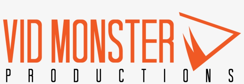 Vid Monster Logo - Orange - Free Transparent PNG Download - PNGkey
