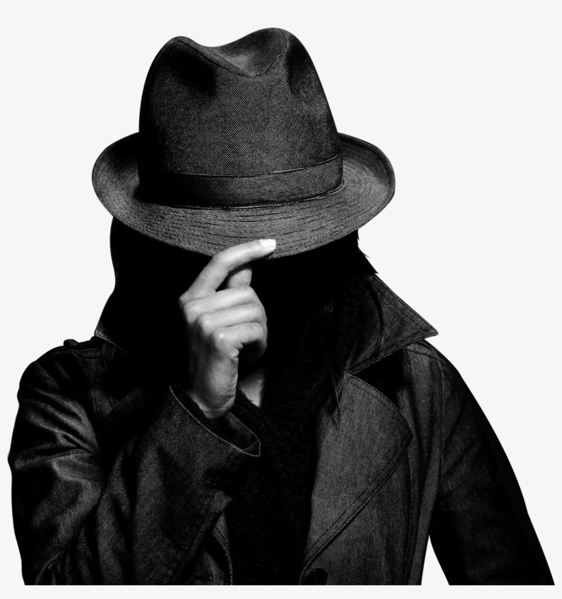 Spyman Zoom - Person Hiding Their Face - Free Transparent PNG Download ...