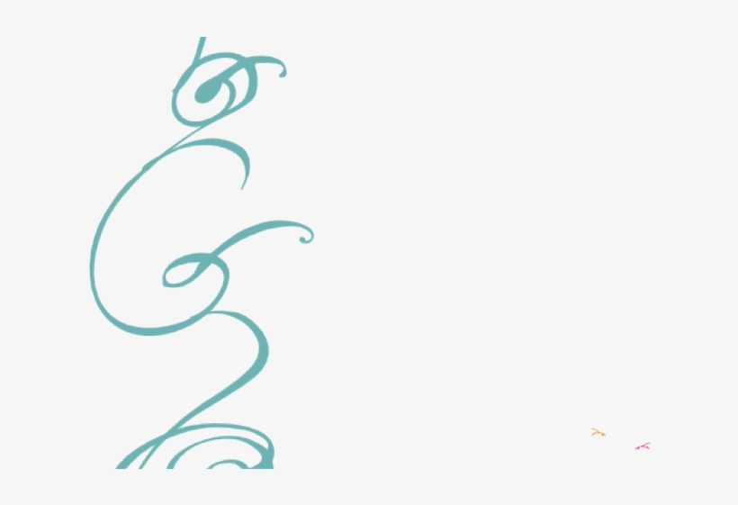 Decorative Border Clipart Side - Swirl Clip Art - Free Transparent PNG ...