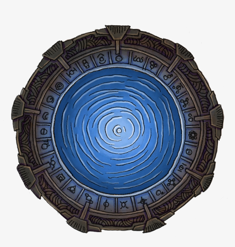 Stargate Blue - Circle - Free Transparent PNG Download - PNGkey