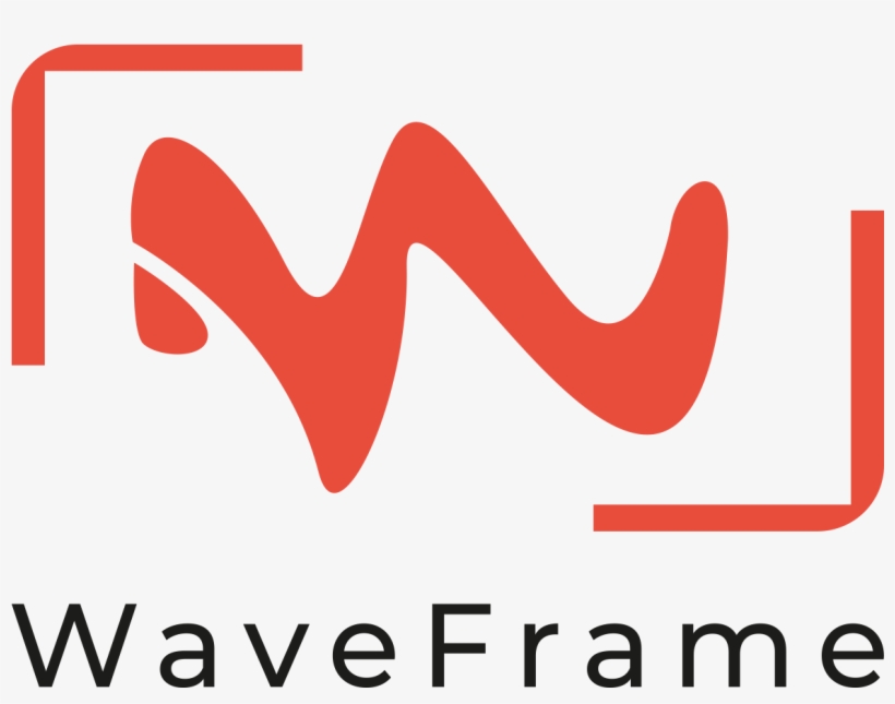Waveframe Logo Saumon - Graphic Design - Free Transparent PNG Download ...
