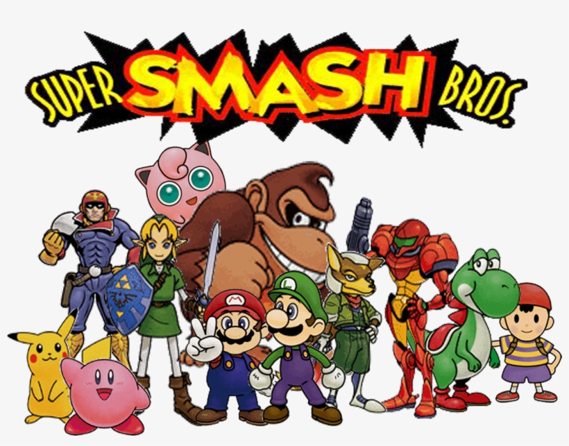 885kib, 1097x729, 64758697 - Super Smash Bros N64 Art - Free ...