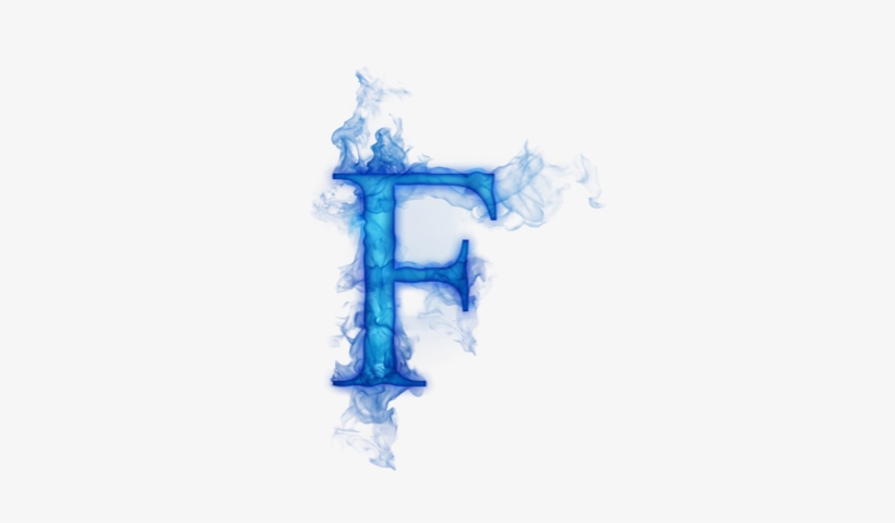 Burning Letter F Psd26668 2 Photo By Lostvegasvip - Letter F Blue Png ...