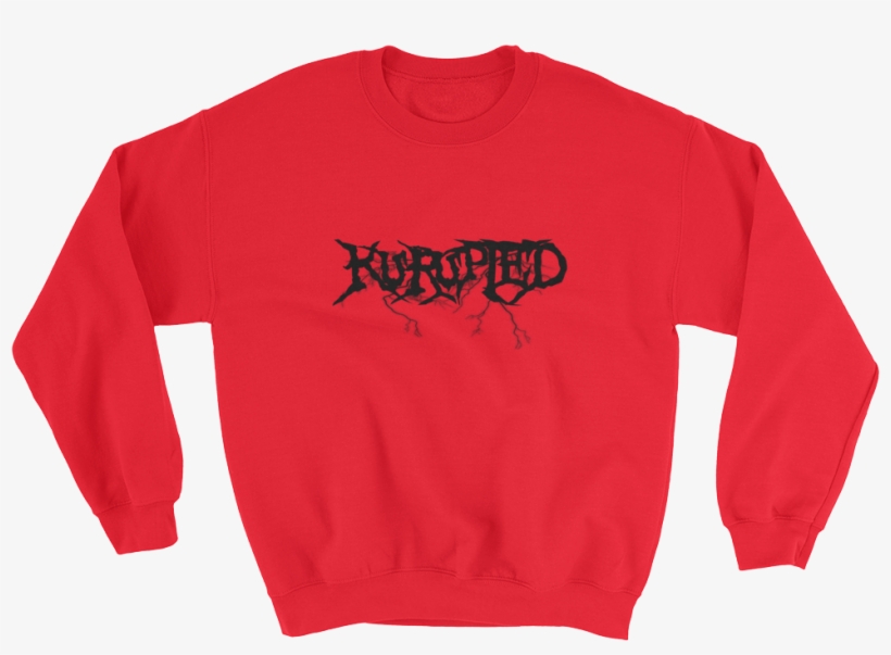 Image Of Red Kurupted Sweatshirt - Bella Croptop & Sweatshirt - Erykah Badu, Solange, - Free ...