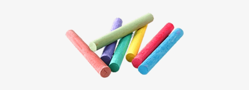 White And Colored Chalk - Free Transparent PNG Download - PNGkey