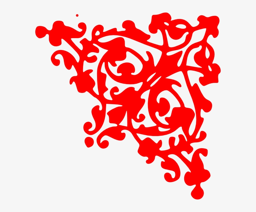 Red Corner Design Png - Free Transparent PNG Download - PNGkey