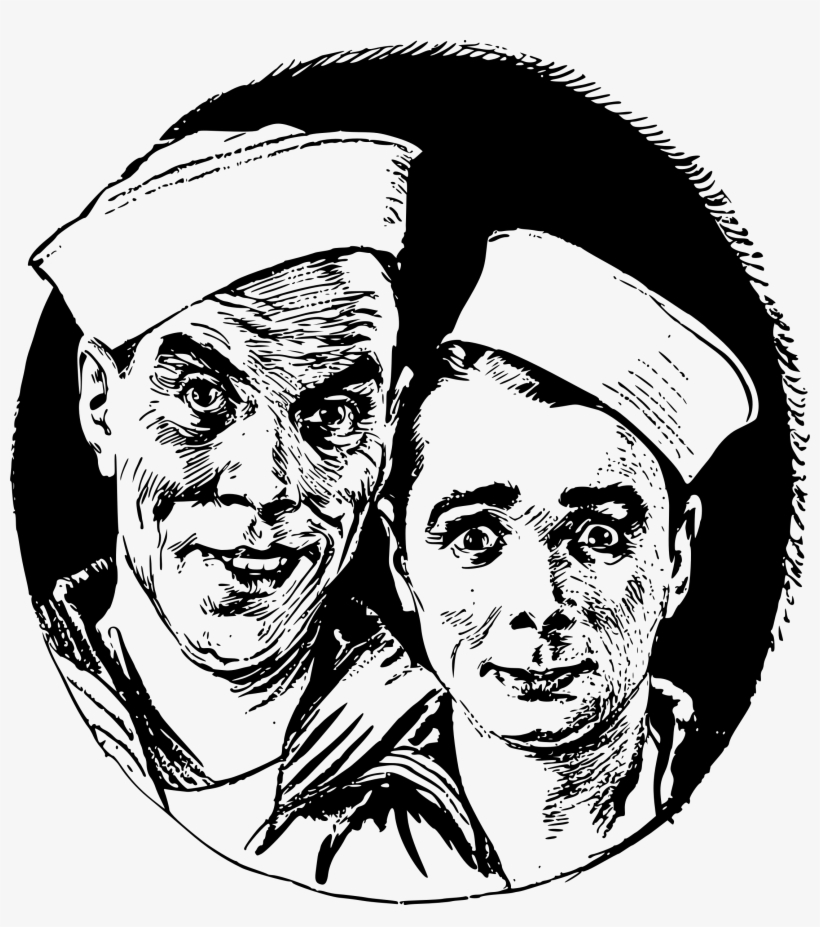 This Free Icons Png Design Of Two Sailors - Free Transparent PNG ...