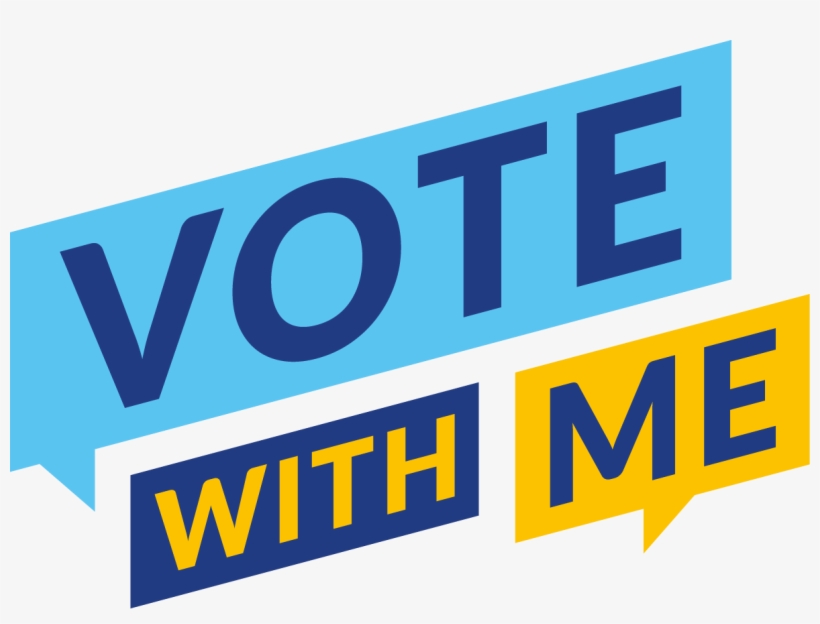 Vote With Me Logo - Free Transparent PNG Download - PNGkey