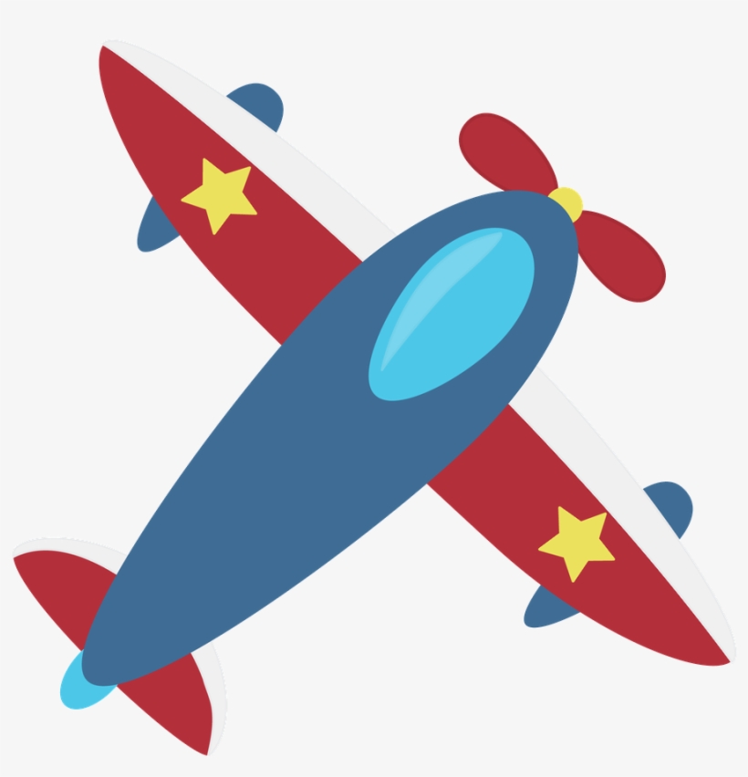 Cute Plane Clipart