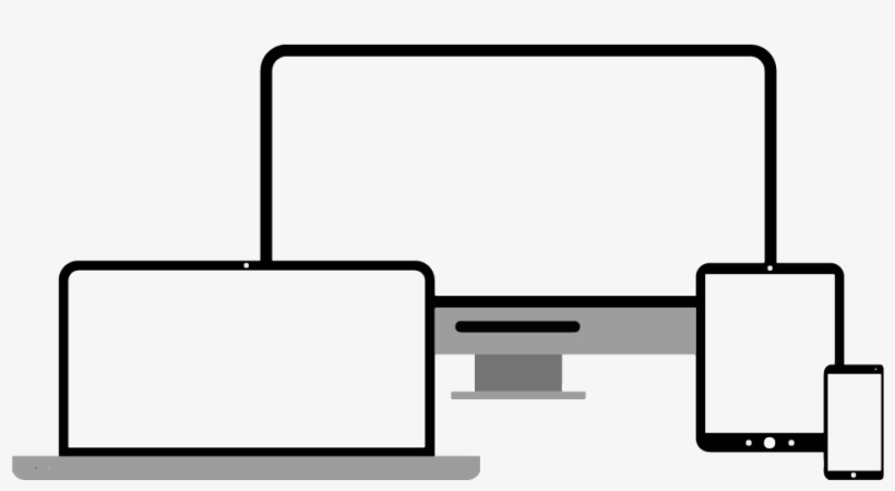 Responsive Design Screens - Diagram - Free Transparent PNG Download ...