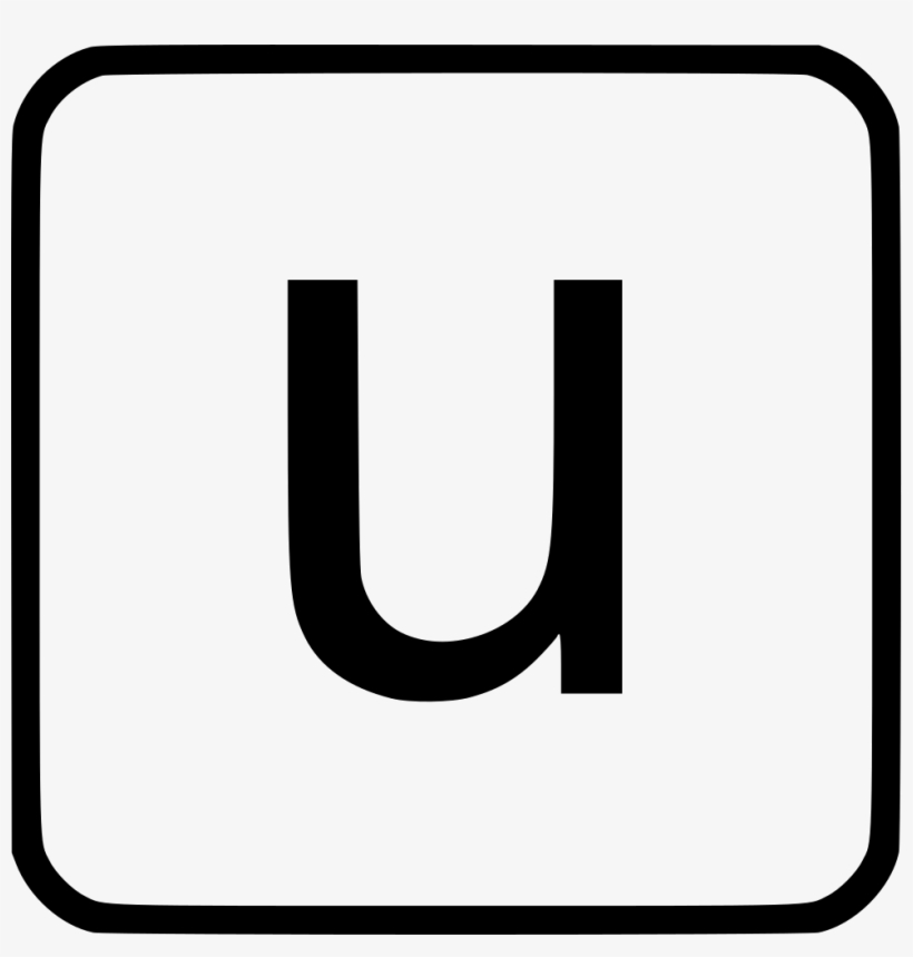 Png File Svg - Lowercase U - Free Transparent PNG Download - PNGkey