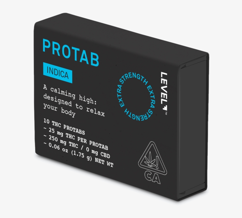 Level Indica Protab - Sativa Protab - Free Transparent PNG Download ...