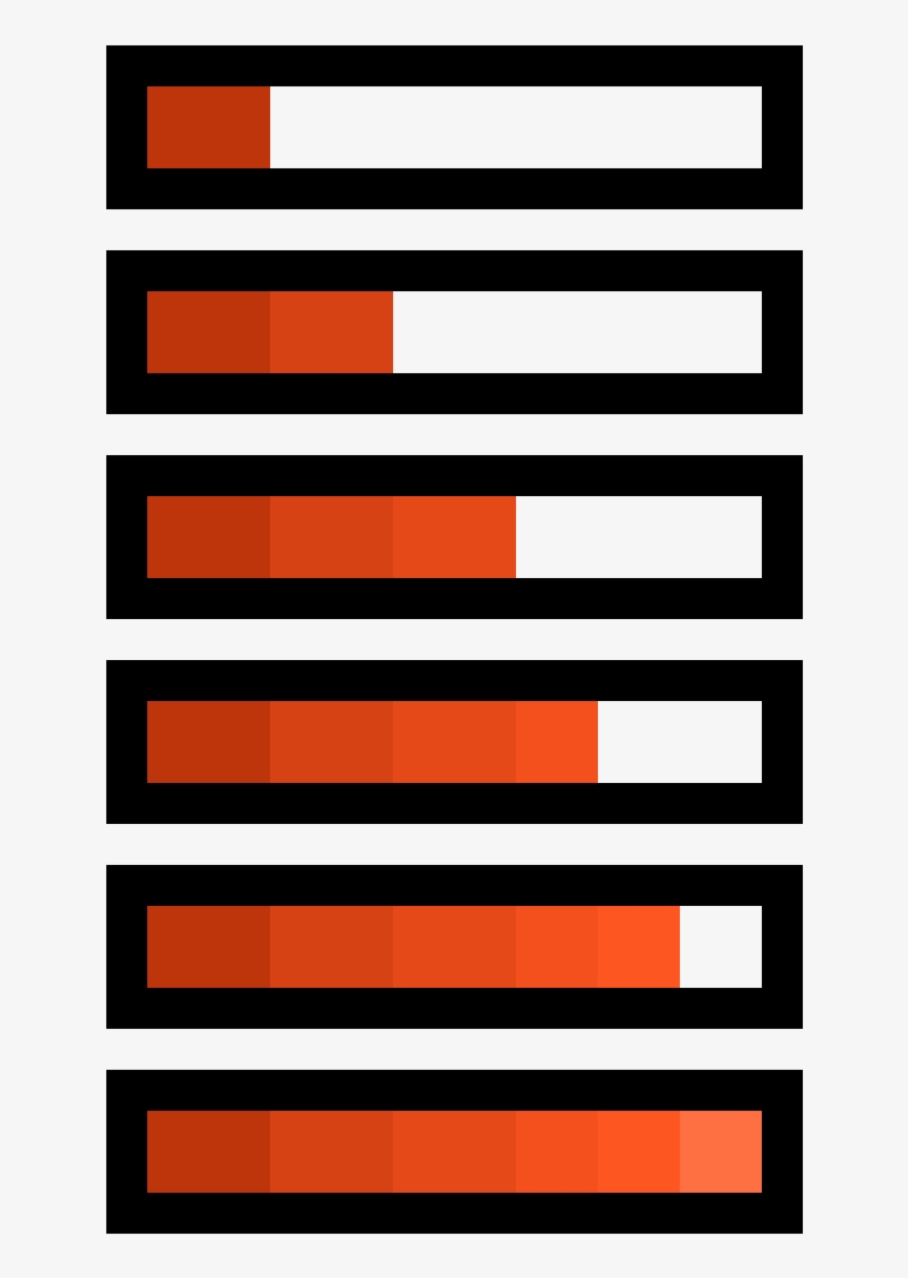 Health Bar Sprite Sheet - Free Transparent PNG Download - PNGkey