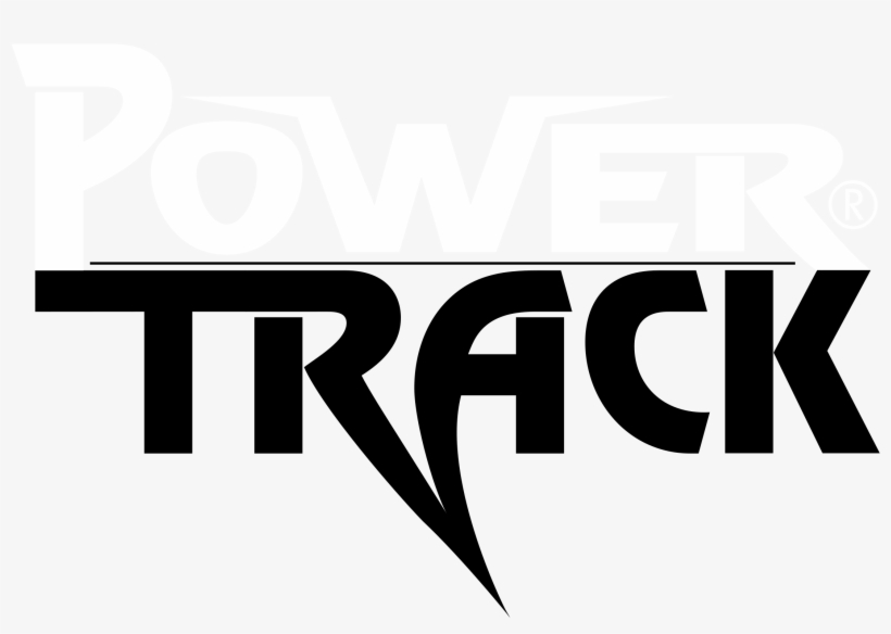 Power Track Logo Black And White - Power Track - Free Transparent PNG ...