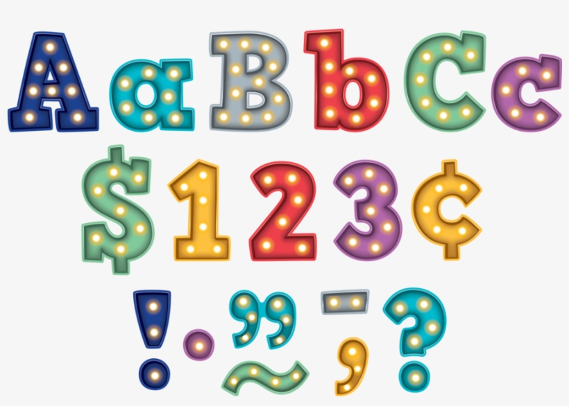 Marquee Bold Block 3" Letters - Marquee Bold Block 3 Letters - Free ...