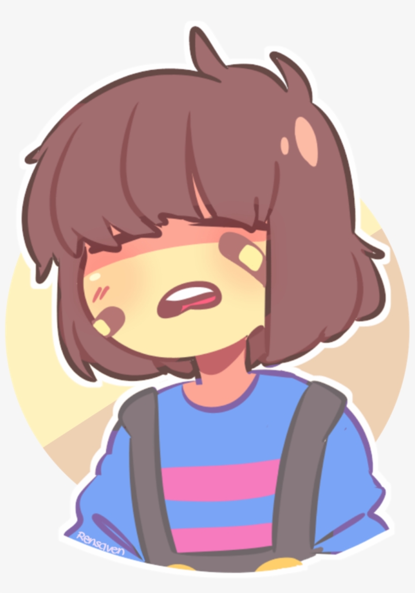 Frisk Sticker - Frisk Fan Art - Free Transparent PNG Download - PNGkey