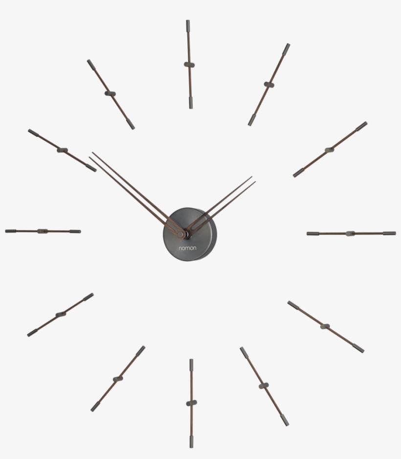 Wall Clock Merlin Mini Graphite - Wall Clocks - Free Transparent PNG ...