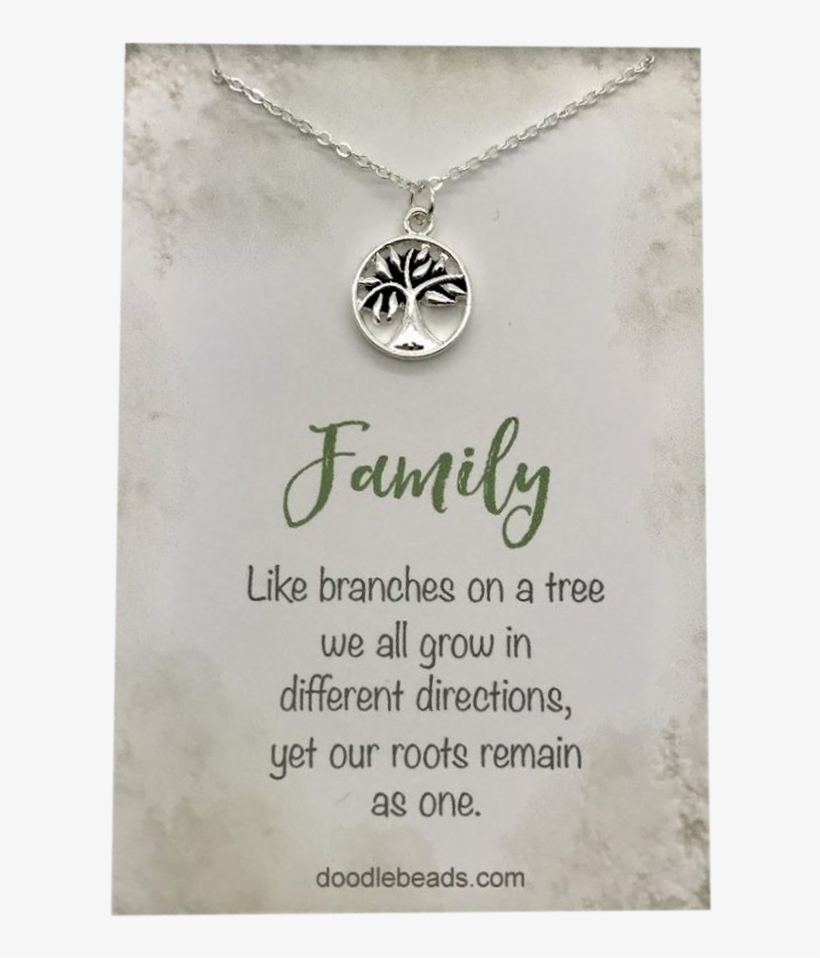 Family Tree Necklace - Locket - Free Transparent PNG Download - PNGkey