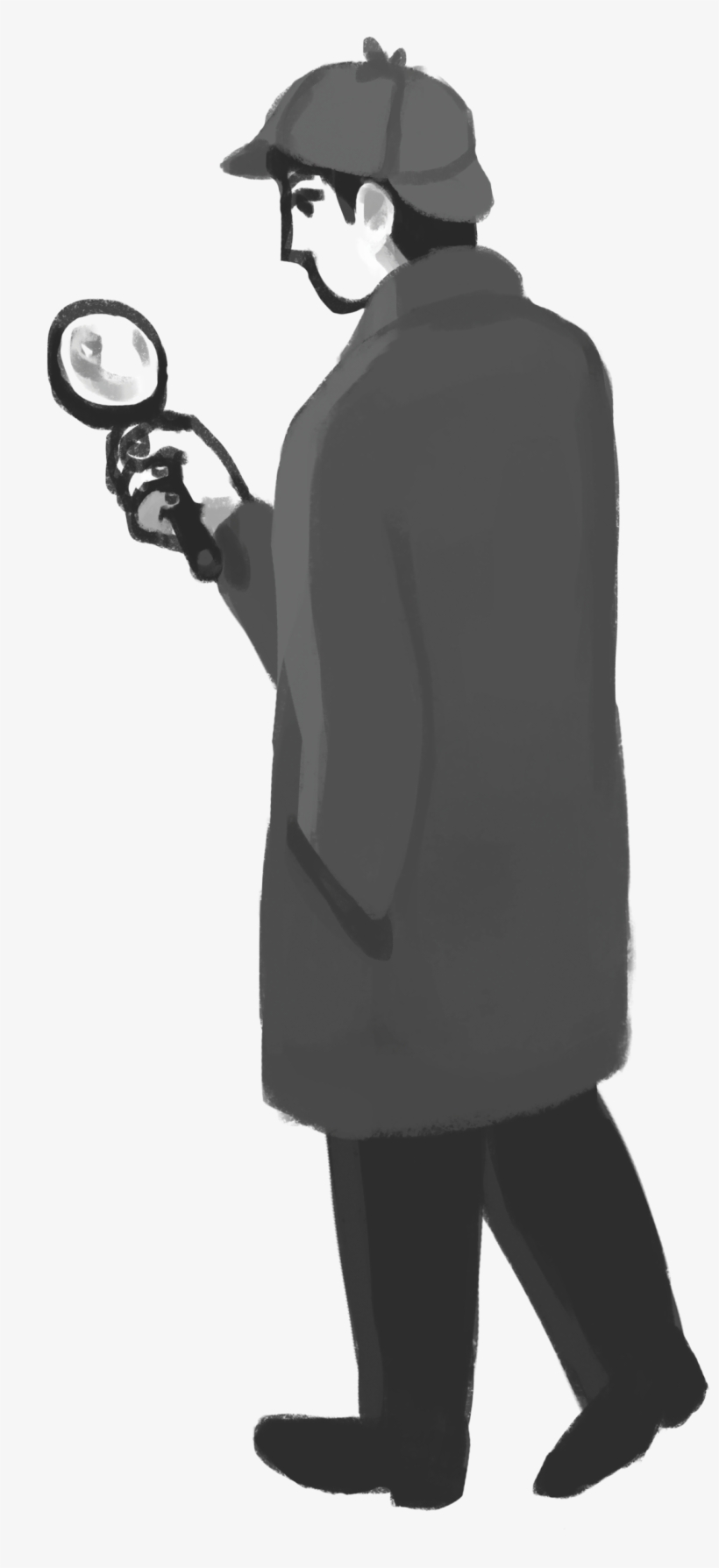 Detective - Standing - Free Transparent PNG Download - PNGkey